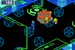 Screenshot of Mega Man Battle Network 5: Team Colonel (Game Boy Advance ...