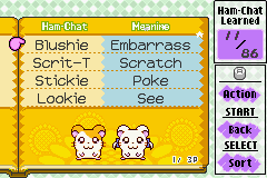 Screenshot of Hamtaro: Ham-Ham Heartbreak (Game Boy Advance, 2002) - MobyGames