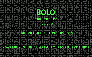 Bolo (1993) - MobyGames