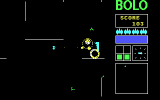Screenshot of Bolo (DOS, 1993) - MobyGames
