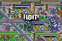 Screenshot of Godzilla: Domination! (Game Boy Advance, 2002) - MobyGames