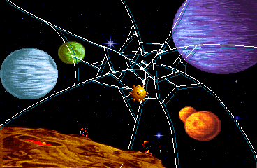 Screenshot of Glass (Arcade, 1993) - MobyGames