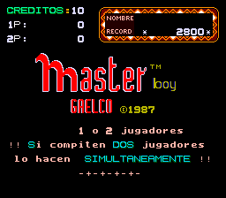 Master Boy (1987) - MobyGames