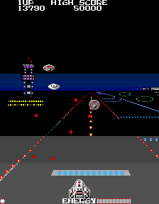 Screenshot of Repulse (Arcade, 1985) - MobyGames