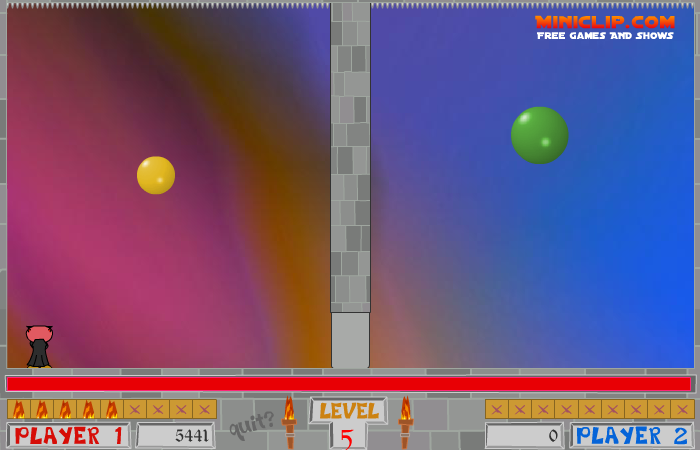 Screenshot of Bubble Trouble (Browser, 2002) - MobyGames