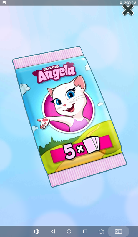 Screenshot of My Talking Angela (Android, 2014) - MobyGames