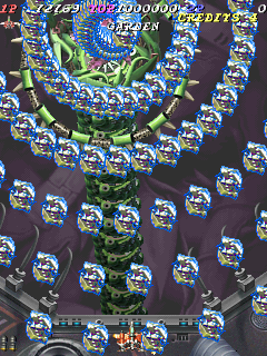 Screenshot of Ibara (Arcade, 2005) - MobyGames