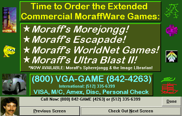Screenshot of Moraff's Ultra Blast (Windows, 1995) - MobyGames
