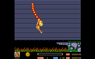 Screenshot of Toki (Amiga, 1989) - MobyGames