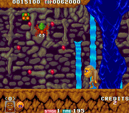Screenshot of Toki (Arcade, 1989) - MobyGames