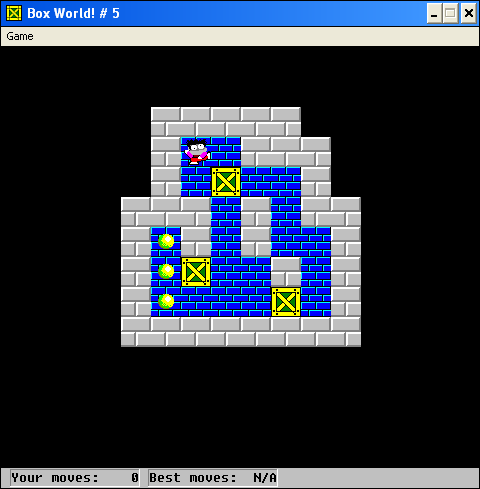 Screenshot of Box World (Windows 3.x, 1992) - MobyGames