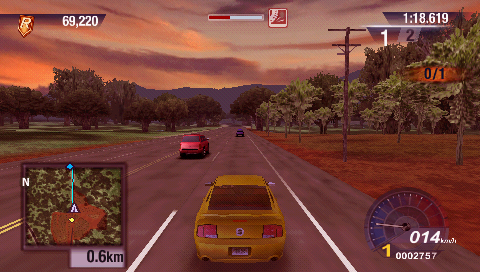 Screenshot of Test Drive Unlimited (PSP, 2006) - MobyGames