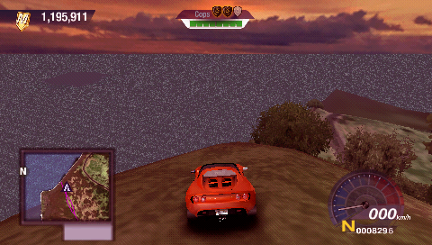 Screenshot of Test Drive Unlimited (PSP, 2006) - MobyGames