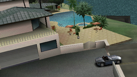 Screenshot of Test Drive Unlimited (PSP, 2006) - MobyGames