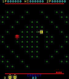 Screenshot of R2D Tank (Arcade, 1981) - MobyGames