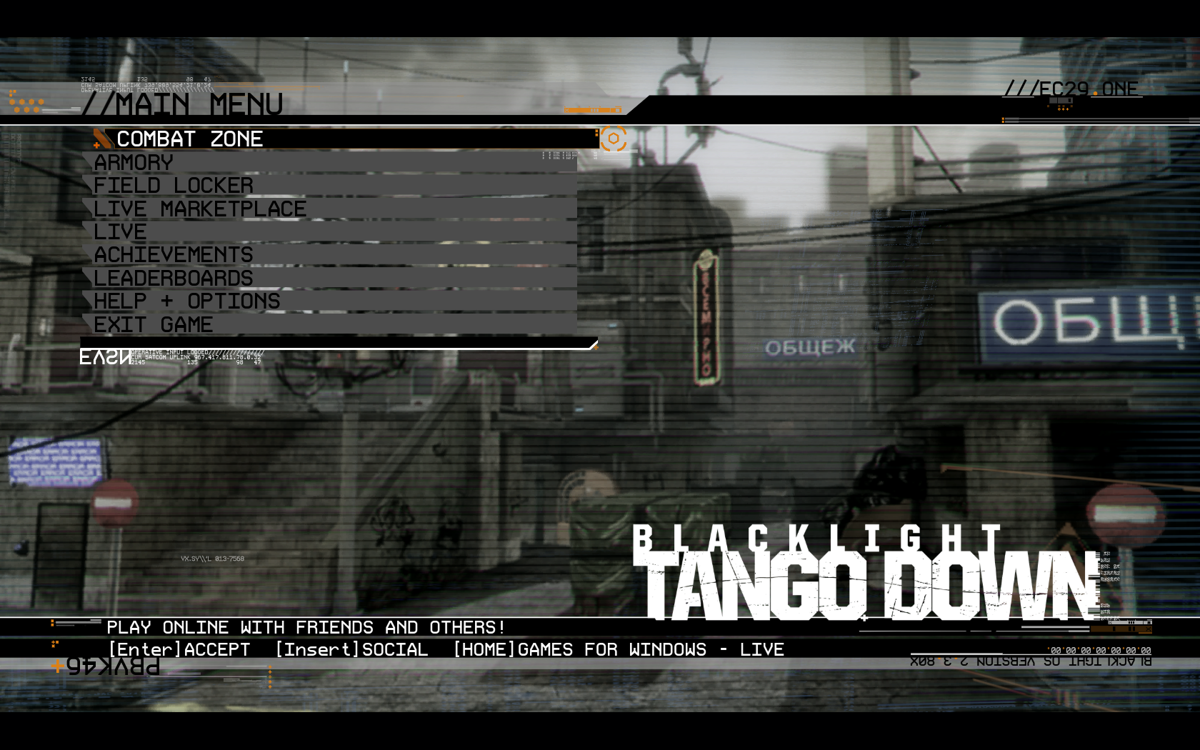 Screenshot of Blacklight: Tango Down (Windows, 2010) - MobyGames