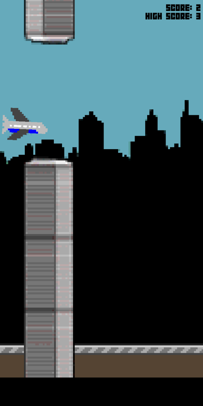 Screenshot of Flappy Plane (Android, 2016) - MobyGames