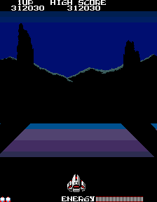 Screenshot of Repulse (Arcade, 1985) - MobyGames
