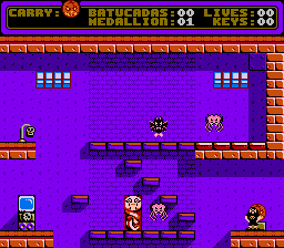 Screenshot of Cheman (NES, 2019) - MobyGames