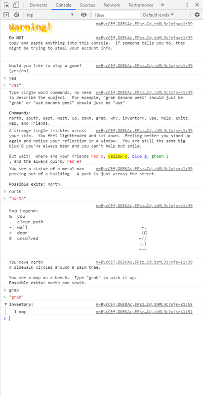Google text adventure (2018) - MobyGames