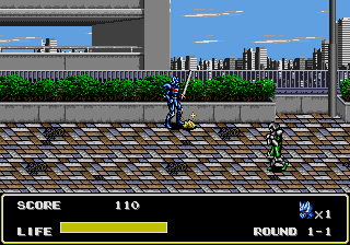 Screenshot of Mazin Saga: Mutant Fighter (Arcade, 1993) - MobyGames