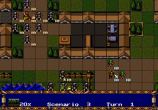 Screenshot of Warsong (Genesis, 1991) - MobyGames