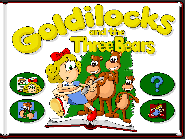 Screenshot of Goldilocks and the Three Bears (Windows 3.x, 1996 ...