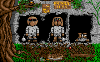 Screenshot of Daylight Robbery (Amiga, 1991) - MobyGames