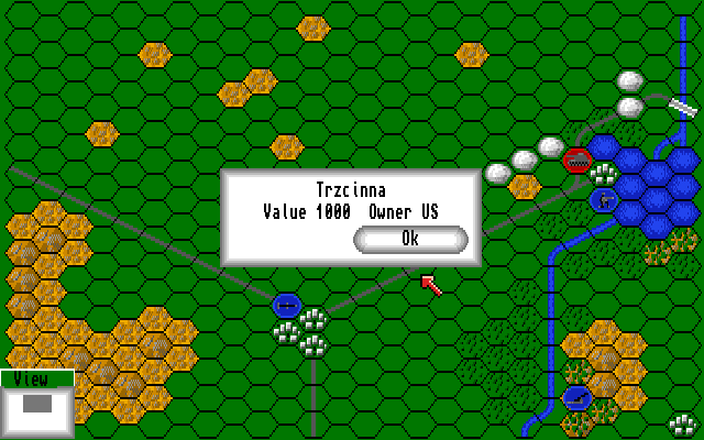 Screenshot of Brigade Commander (Amiga, 1991) - MobyGames