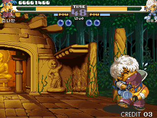Screenshot of SD Fighters (Arcade, 1996) - MobyGames