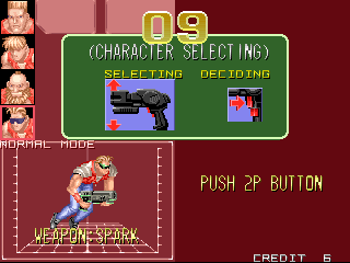 Screenshot of Operation Gunbuster (Arcade, 1992) - MobyGames