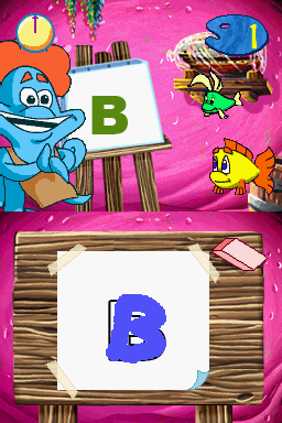 Screenshot of Freddi Fish: ABC Under the Sea (Nintendo DS, 2008 ...