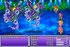 Screenshot of Final Fantasy V Advance (Game Boy Advance, 2006) - MobyGames