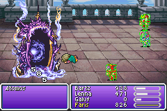 Screenshot of Final Fantasy V Advance (Game Boy Advance, 2006) - MobyGames