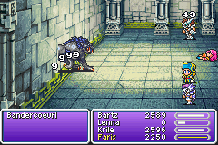Screenshot of Final Fantasy V Advance (Game Boy Advance, 2006) - MobyGames