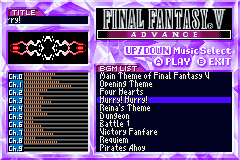 Screenshot of Final Fantasy V Advance (Game Boy Advance, 2006) - MobyGames