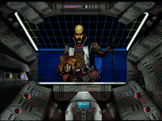 Screenshot of Pinball Warriors (DOS, 1997) - MobyGames