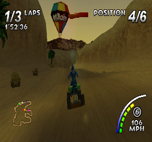 Screenshot of ATV: Quad Power Racing (PlayStation, 2000) - MobyGames