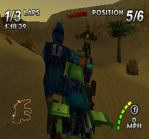 Screenshot of ATV: Quad Power Racing (PlayStation, 2000) - MobyGames
