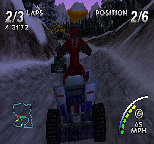 Screenshot of ATV: Quad Power Racing (PlayStation, 2000) - MobyGames