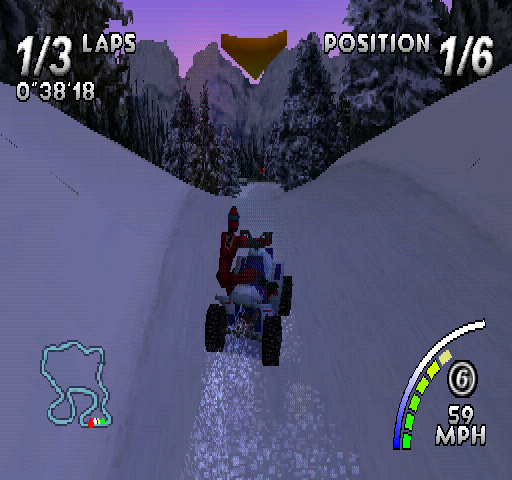 Screenshot of ATV: Quad Power Racing (PlayStation, 2000) - MobyGames