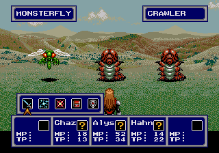 Screenshot of Phantasy Star IV (Genesis, 1993) - MobyGames