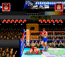 Screenshot of TKO Super Championship Boxing (SNES, 1992) - MobyGames