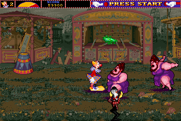 Screenshot of Ninja Clowns (Arcade, 1991) - MobyGames