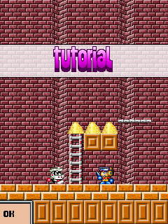 Screenshot of Lode Runner (J2ME, 1983) - MobyGames