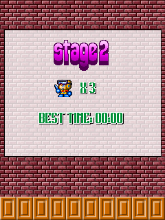 Screenshot of Lode Runner (J2ME, 1983) - MobyGames