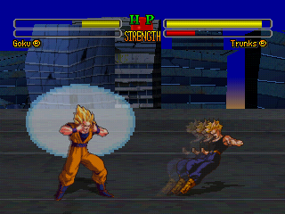 Screenshot of Dragon Ball Z: Ultimate Battle 22 (PlayStation, 1995 ...