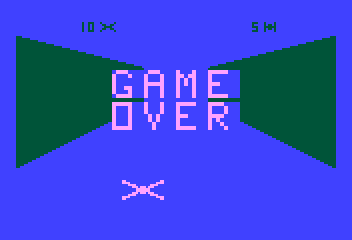 Screenshot of Star Battle (Bally Astrocade, 1979) - MobyGames