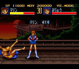 Screenshot of Seifuku Densetsu: Pretty Fighter (SNES, 1994) - MobyGames