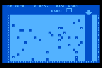 Screenshot of Miner (Atari 8-bit, 1980) - MobyGames